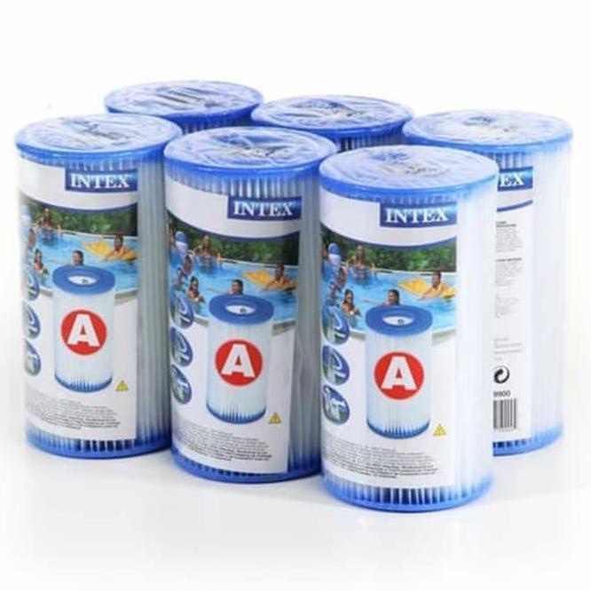 Jual Intex 29000 Catridge Tipe A Filter Kolam 6 Pcs | Shopee Indonesia