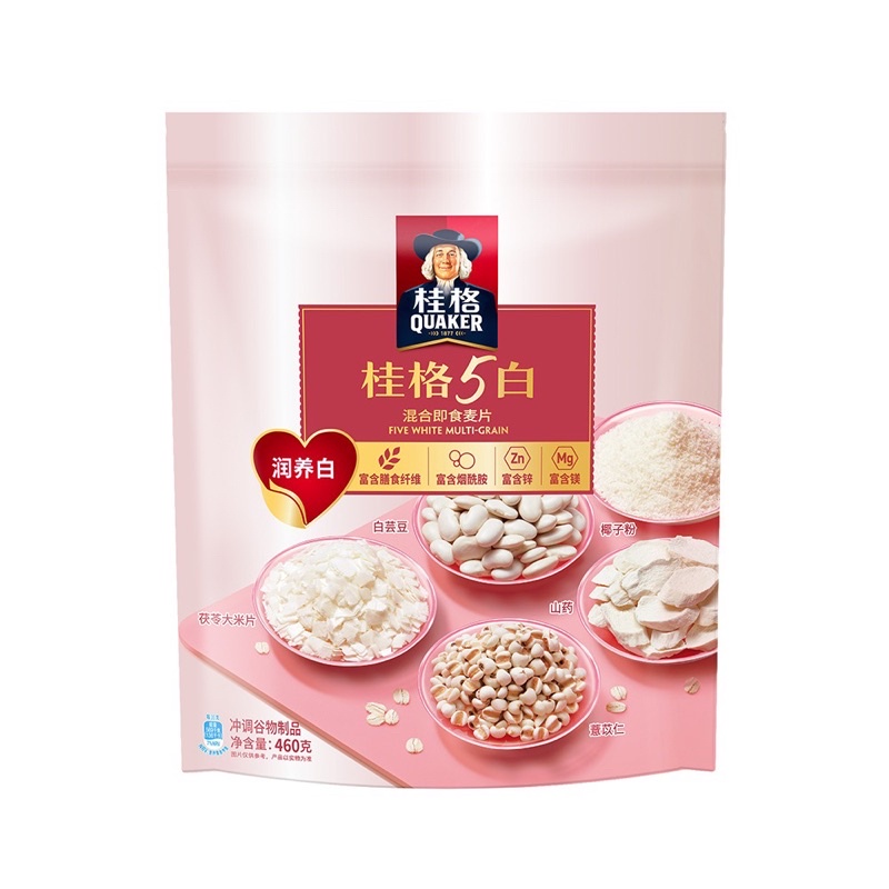 Jual Quaker Oatmeal Five White 460g | Shopee Indonesia