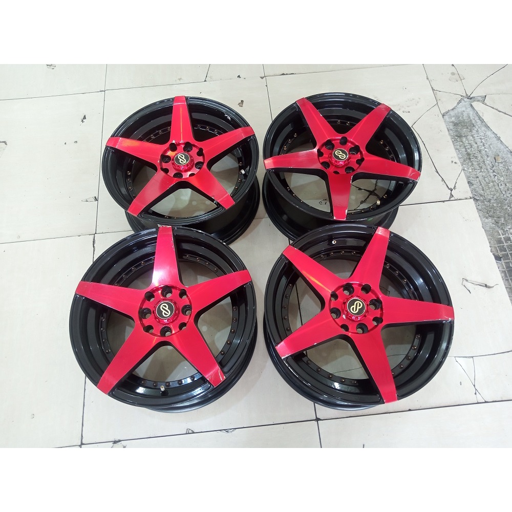 Jual velg racing mobil bekas enkei ring 16 lebar 7 lobang 4x100/114 et 42 | Shopee Indonesia