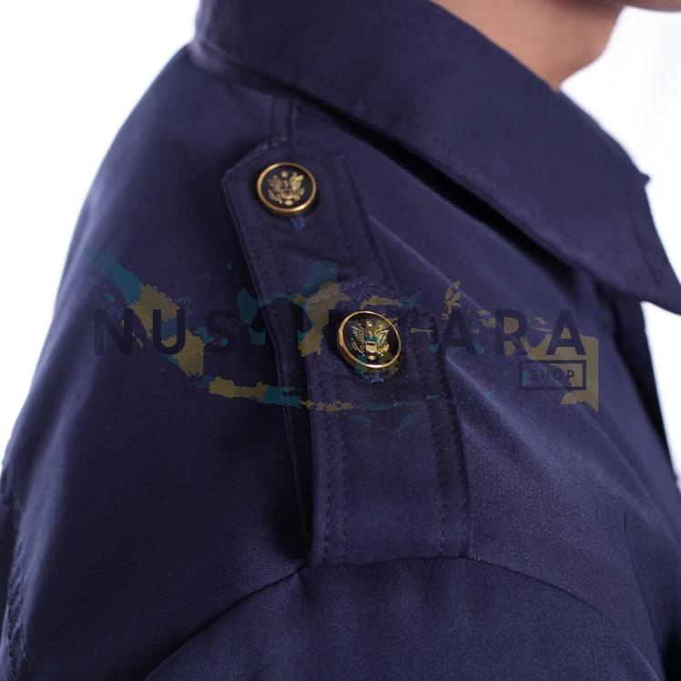 Jual Seragam Safari Security Satpam Warna Biru Navy Terbaru Lengan ... Jual Seragam Safari Security Satpam Warna Biru Navy Terbaru Lengan ...