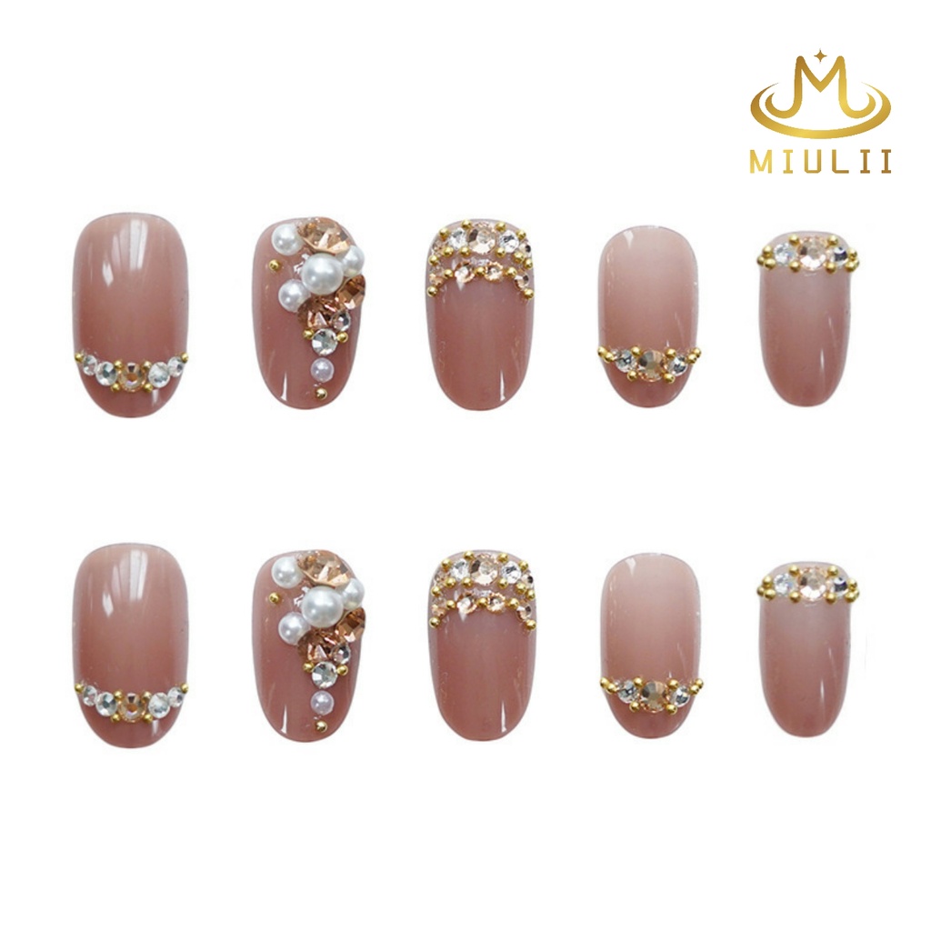 Jual KUKU PALSU Lem MIULII PANJANG Sweet Diamond A0200 / 24PCS / 3D ...