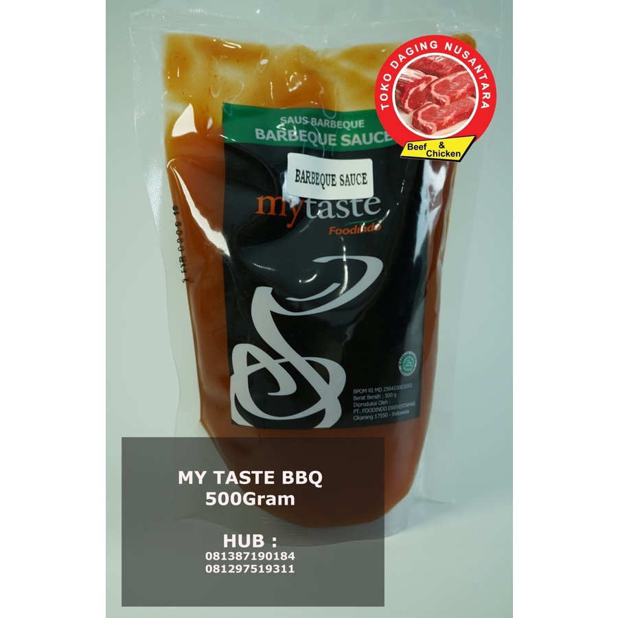 Jual My Taste Barbeque Sauce 500gr | Shopee Indonesia
