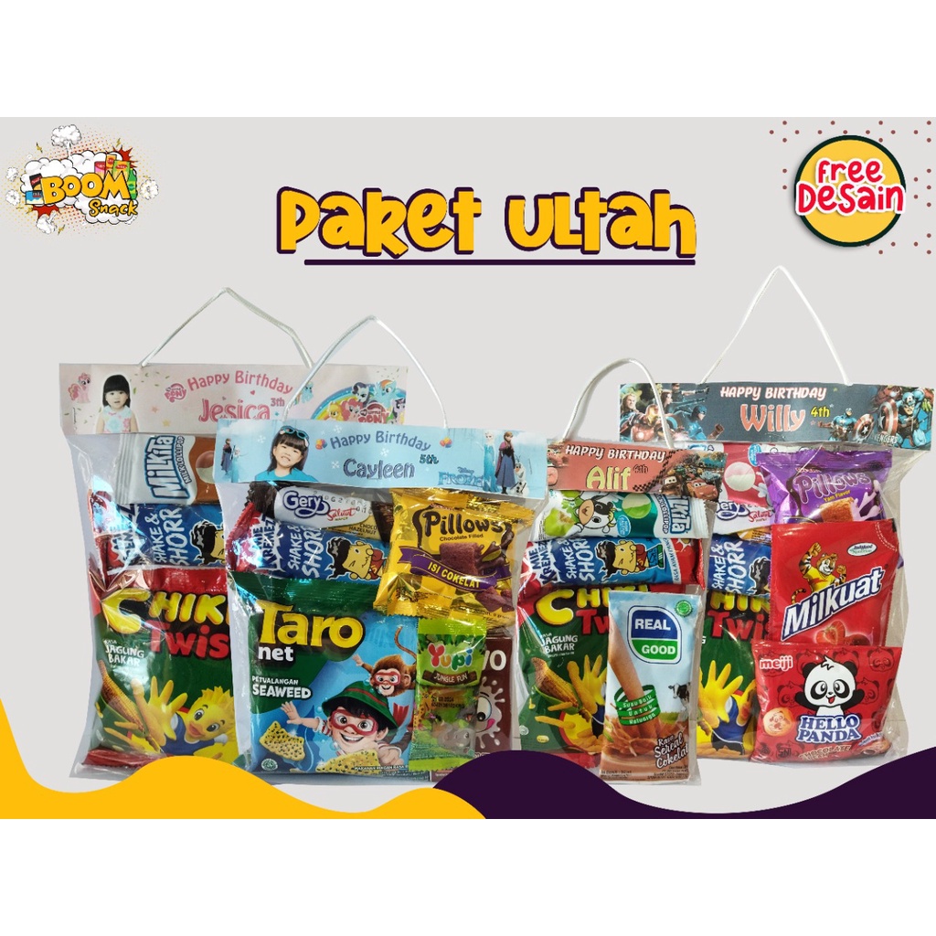 Jual (PRE ORDER 2 HARI) PAKET SNACK PARCEL SNACK HAMPERS SNACK MURAH ...