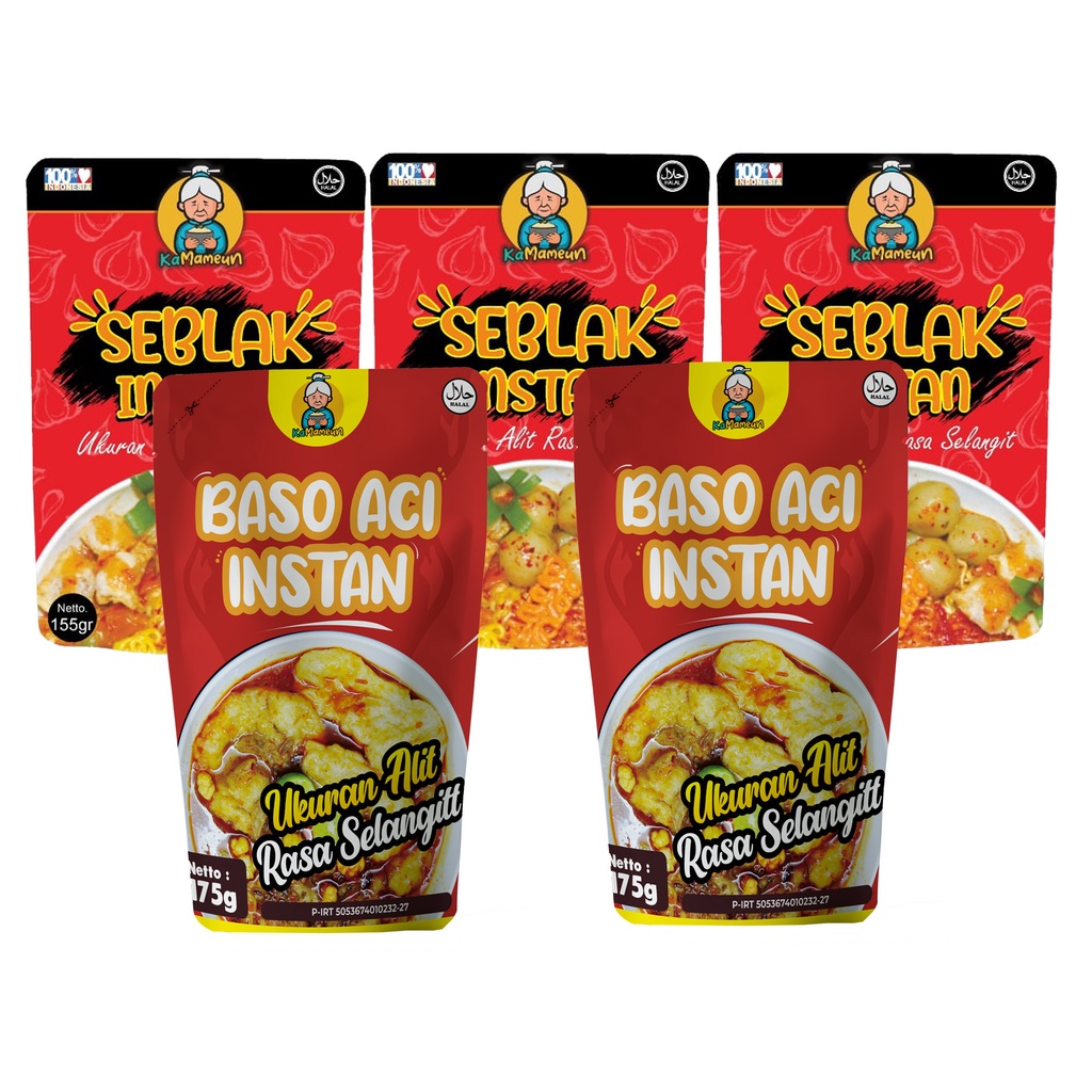 Jual Bundling (3 seblak 2 baso aci) | Shopee Indonesia