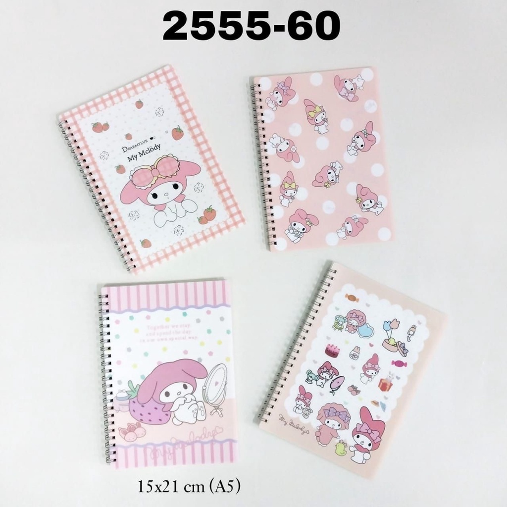 Jual Notebook Spiral A5 Fancy Lucu Estetik / Notes Diary / Buku Catatan ...