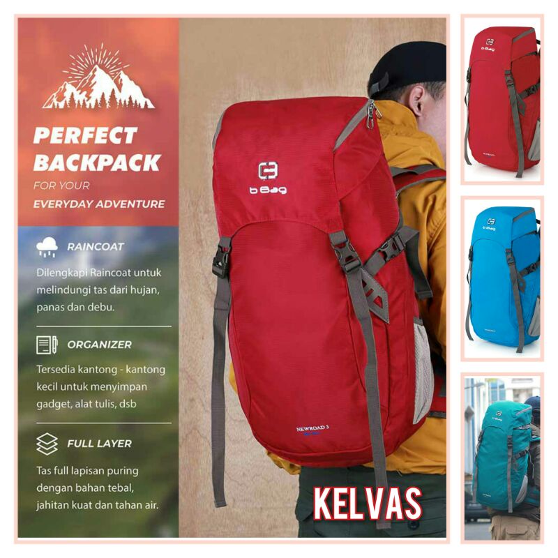 Jual Tas Gunung Keril NewRoad 3 Tas Adventure Pria 50L Premium | Shopee ...