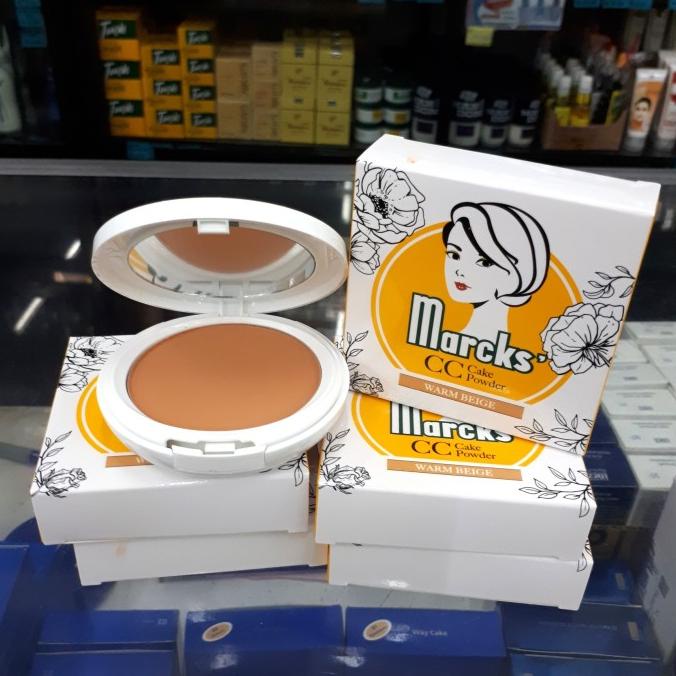 Jual Marcks CC Cake Powder Warm Beige 12 g | Shopee Indonesia