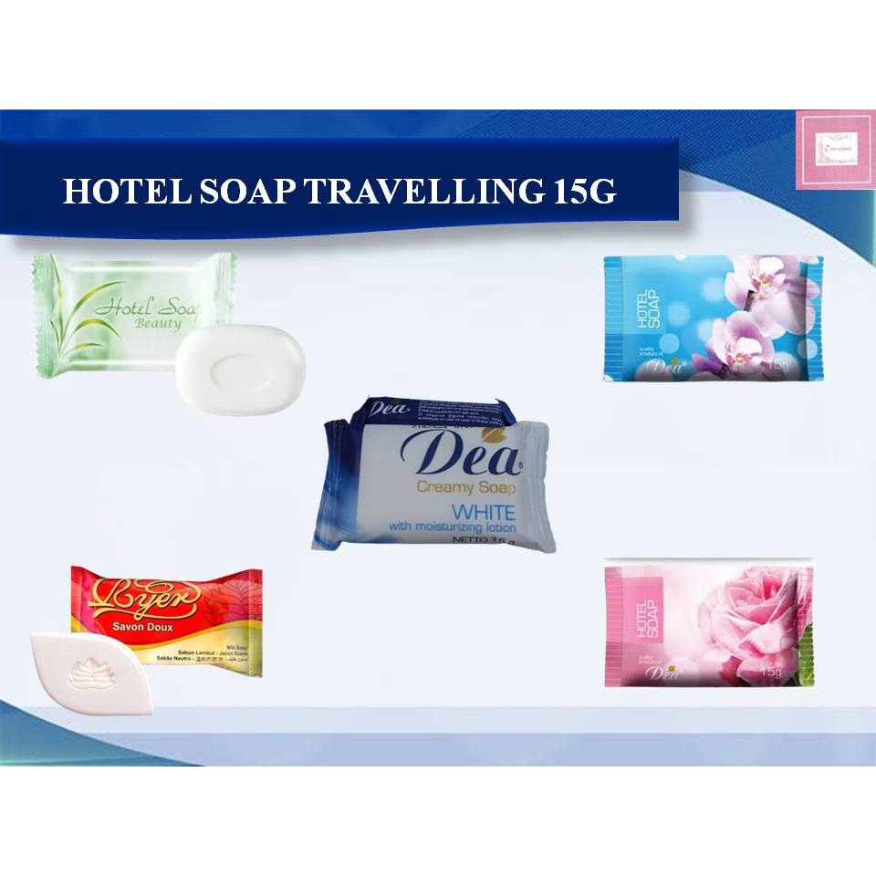 Jual Sabun Hotel Travel Size 15g (1 Pcs) - Sabun Travel 15g | Shopee ...