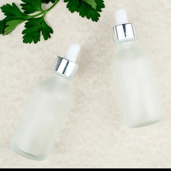 Jual Botol Tetes Pipet Kaca 50 ml Frosted Bottle With Dropper Pipette ...