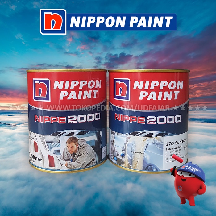 Jual NIPPE 2000 - PRIMER 260 & SURFACER 270 DARI NIPPON PAINT | Shopee ...