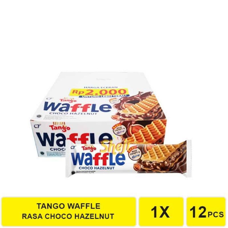 Jual Tango Waffle Choco Hazelnut/Cookie and Cream Isi 12 Pcs /Box @25 ...