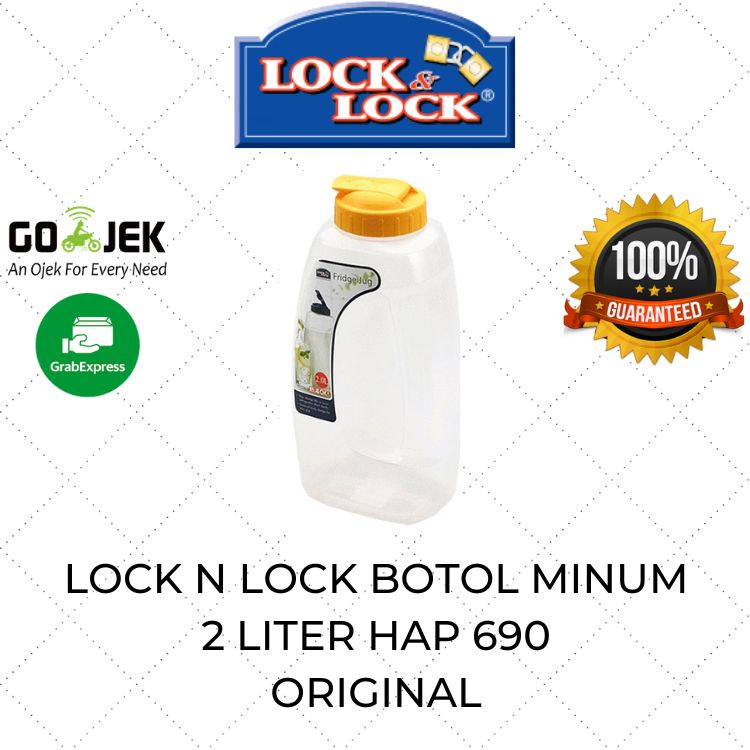 Jual Lock n Lock Botol Air Minum Kulkas 2 Liter HAP 609 / Fridge Jug ...