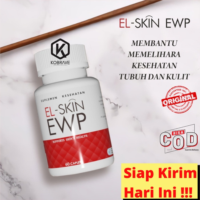 Jual ELSKIN EWP COLLAGEN KOLAGEN ORIGINAL SUPLEMEN PRIA & WANITA ...