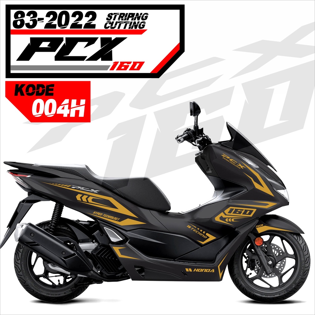 Jual Sticker Striping Lis Cutting HONDA PCX ALL NEW 160 Stiker HONDA ...