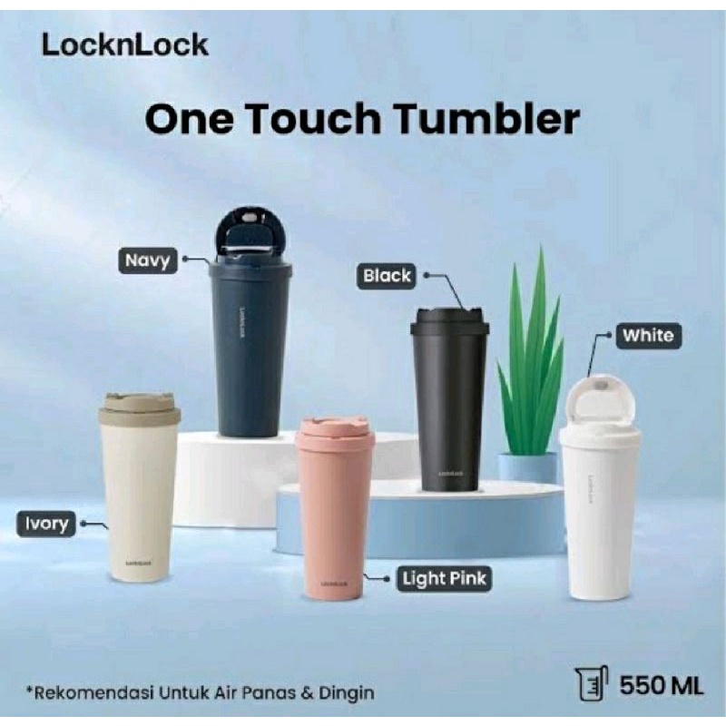 Jual Locknlock one touch clip tumbler 550 ml Original | Shopee Indonesia