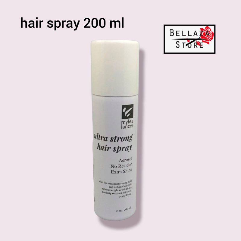 Jual Mylea Lancry Ultra Strong Hair Spray 200 ml | Shopee Indonesia