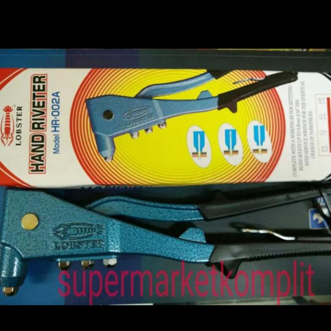Jual Alat Tang Rivet Brand Lobster Original Made In Japan | Shopee ...