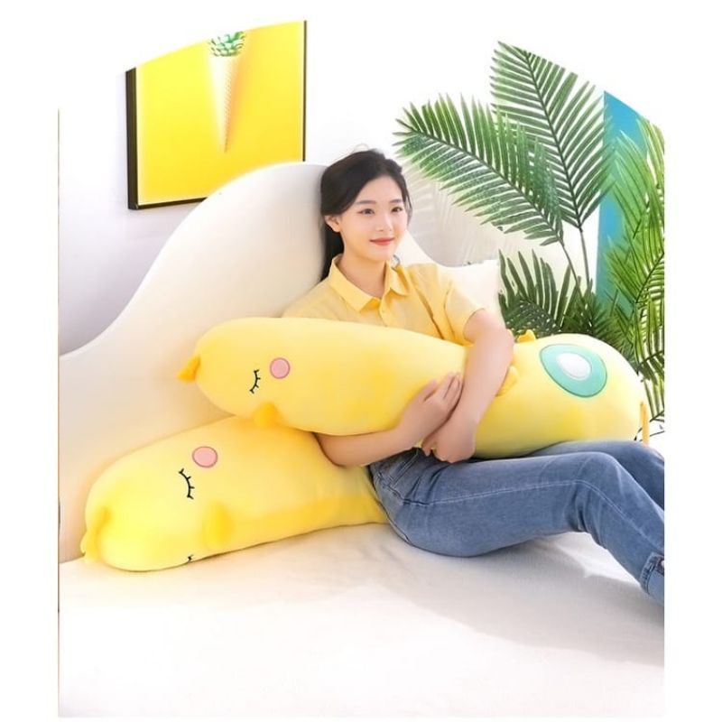 Jual Boneka Guling ayam chicken lucu menggemaskan 70cm bahan halus high ...