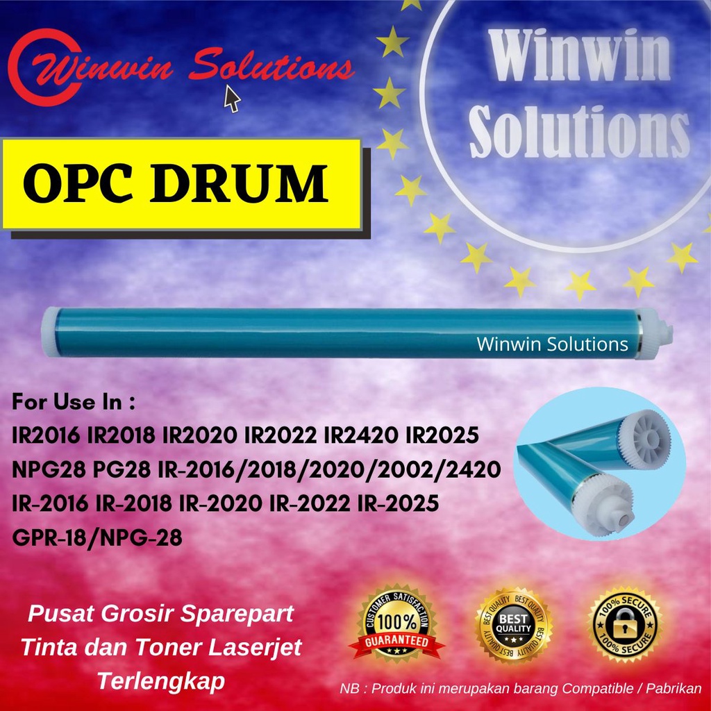 Jual OPC Drum IR2016 IR2018 IR2020 IR2022 IR2420 IR2025 NPG28 PG28 IR ...