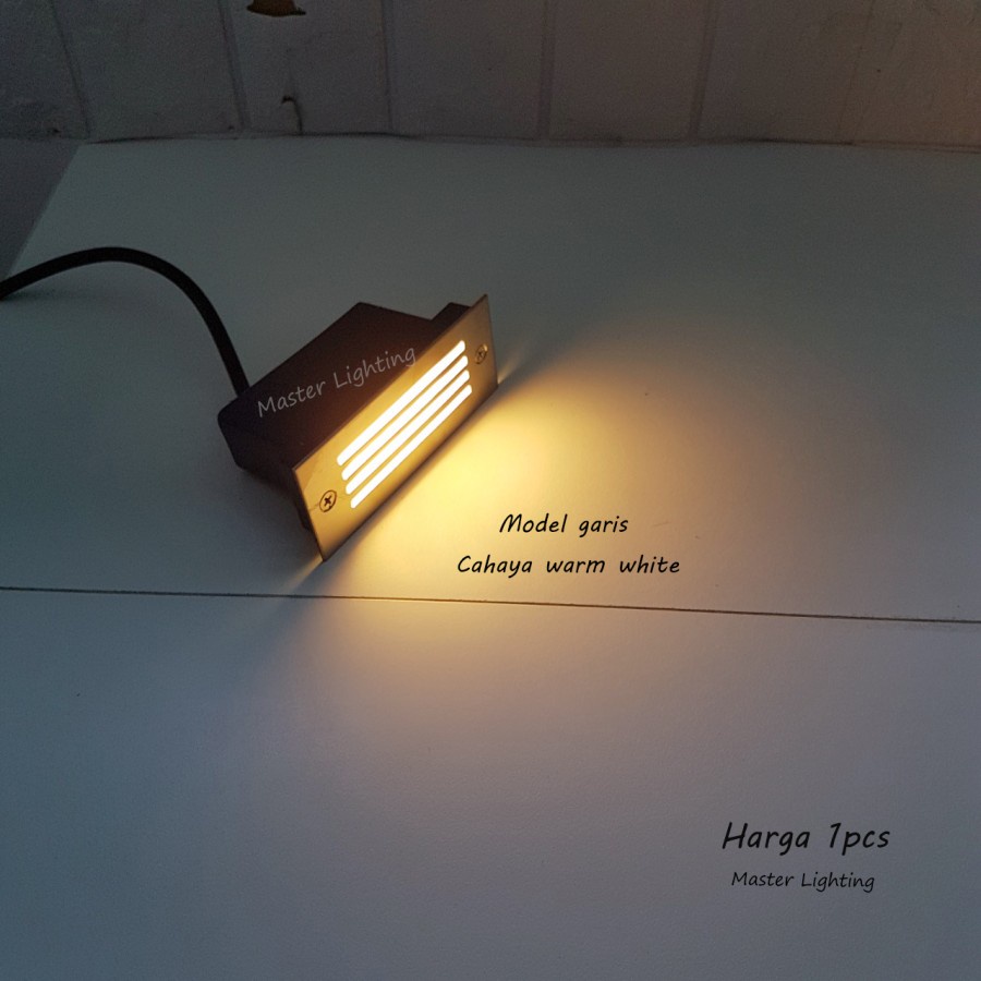 Jual L221 L232 Lampu tangga led tanam stainless waterproof step light ...