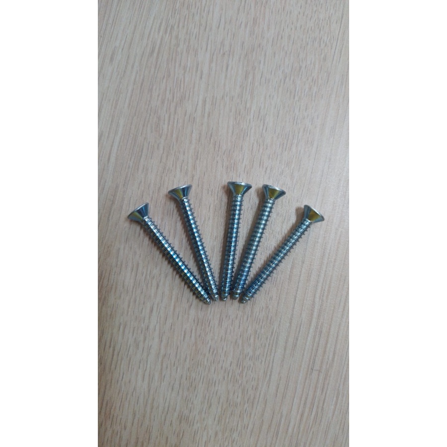 Jual JUAL Sekrup Mur Baut Kembang 4 Cm X 8 mm Untuk Kayu Tembok ...