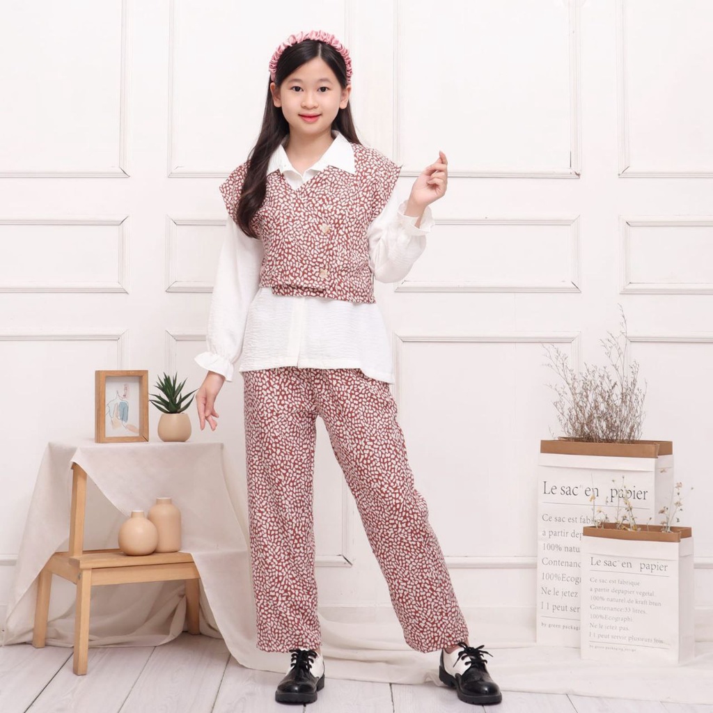 Jual (8 - 15 Tahun) Asanti Set Baju Anak Duishi 890016 | Shopee Indonesia