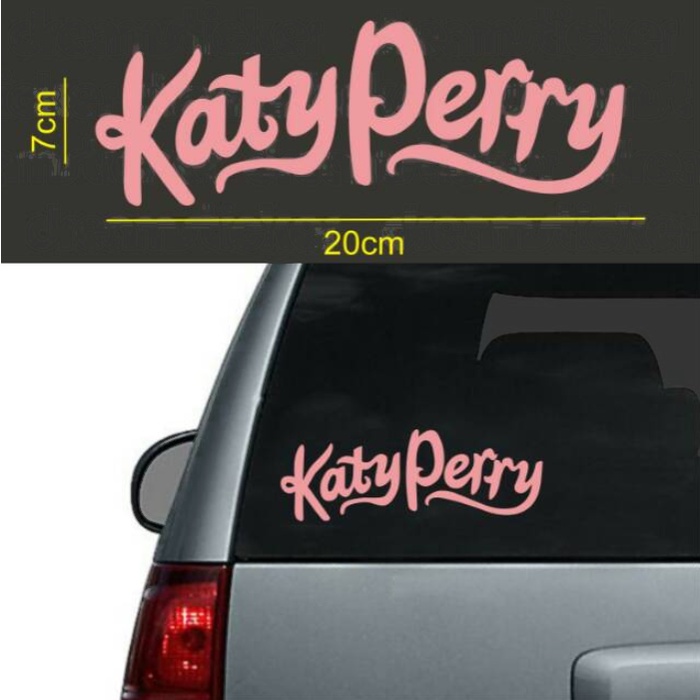 Jual Stiker Mobil Band Musik Katy Perry - Car Decal Sticker | Shopee ...