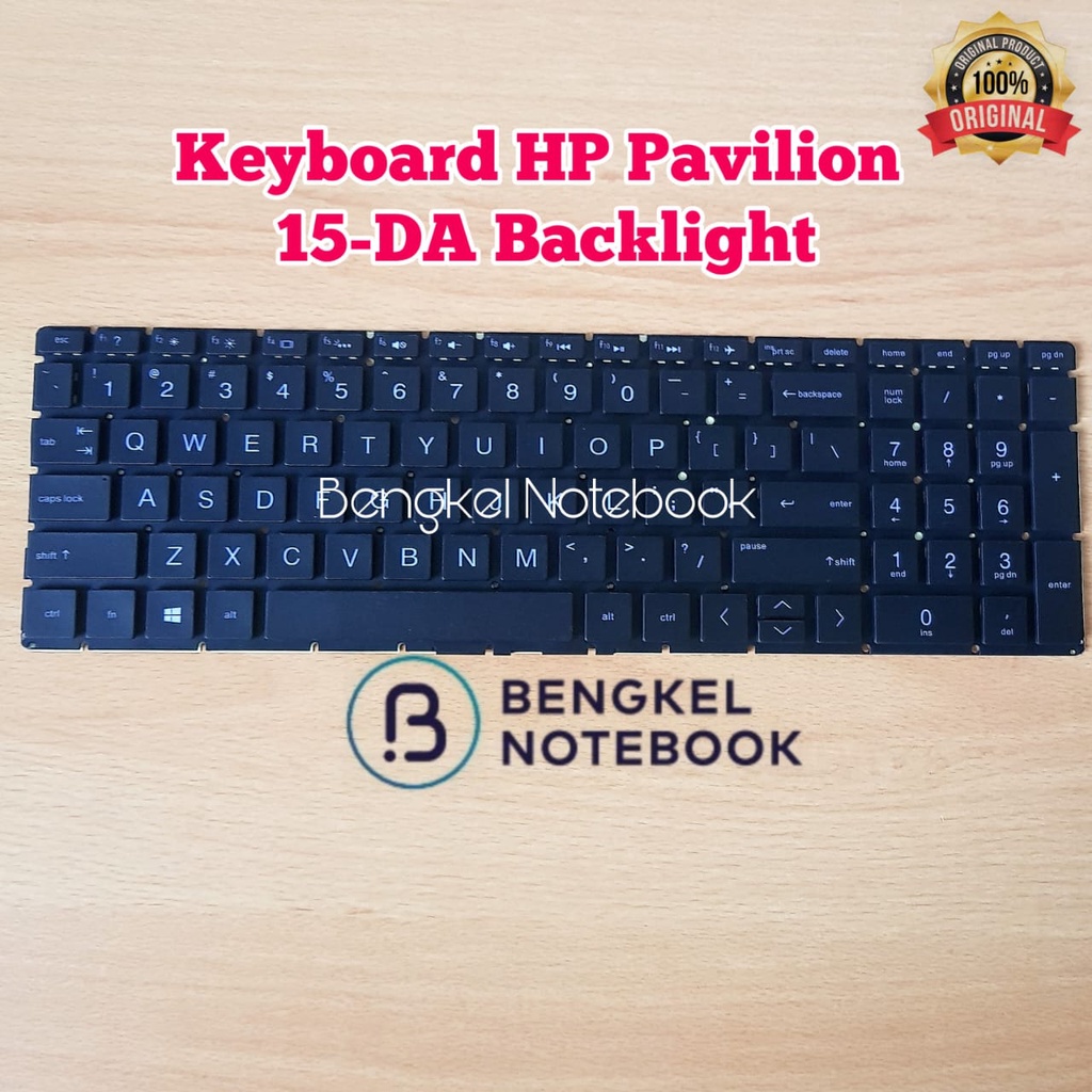 Jual Keyboard HP Pavilion 15-DA 15-DB 15-DX 15-DR HP 250 G7 HP 255 G7 ...