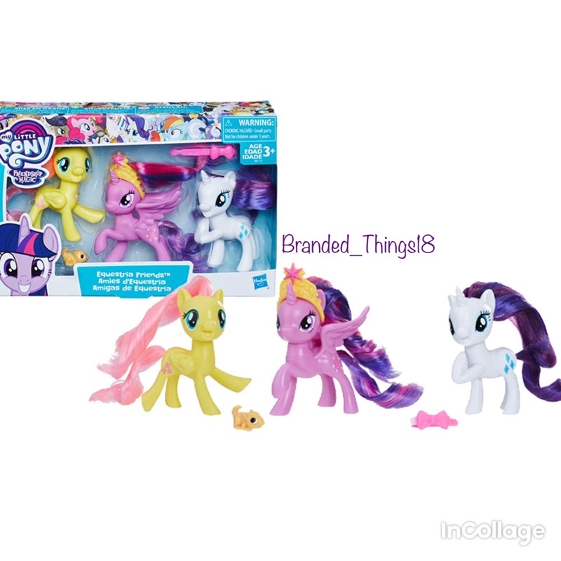 Jual My Little Pony Equestria Friends Poni Rarity Twilight sparkle ...