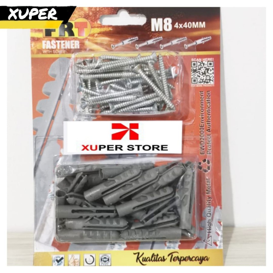 Jual SCREW & FASTENER M8 4X40MM | Shopee Indonesia