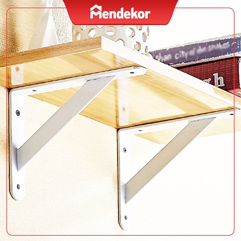 Jual Siku Rak Besi L Besar 12x20 19x30 Shelf Bracket Kaki Ambalan ...