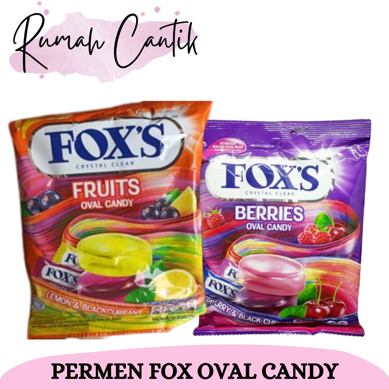 Jual Permen Fox Oval Candy 125 gram | Shopee Indonesia