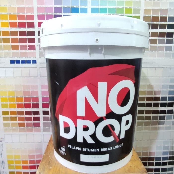 Jual Cat Pelapis No Drop BITUMEN BLACK 4 Kg Nodrop Anti Bocor Avian galon | Shopee Indonesia