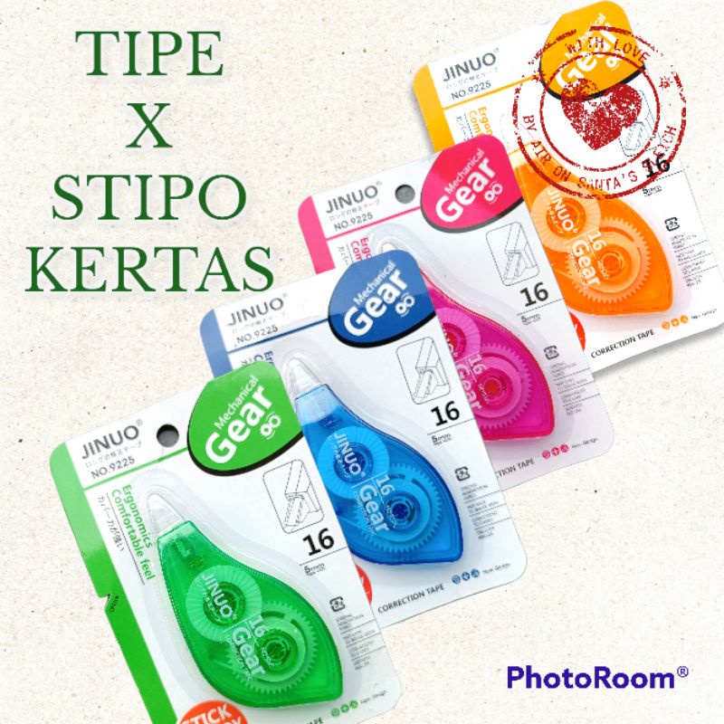 Jual Tip Ex Kertas / correction tape /Tipex Roll murah/tip-ex kertas ...