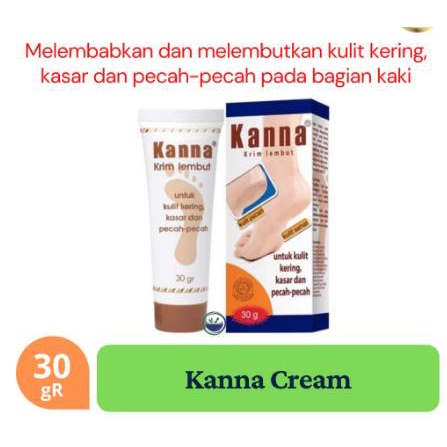 Jual ^ KYRA ^ Kanna Soft Cream Krim Kaki Kana White Foot Cream Untuk ...
