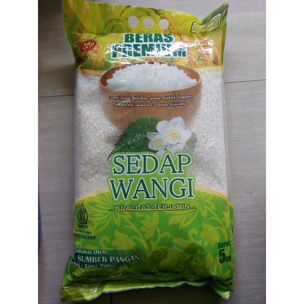 Jual Beras cap Sedap Wangi 5kg | Shopee Indonesia