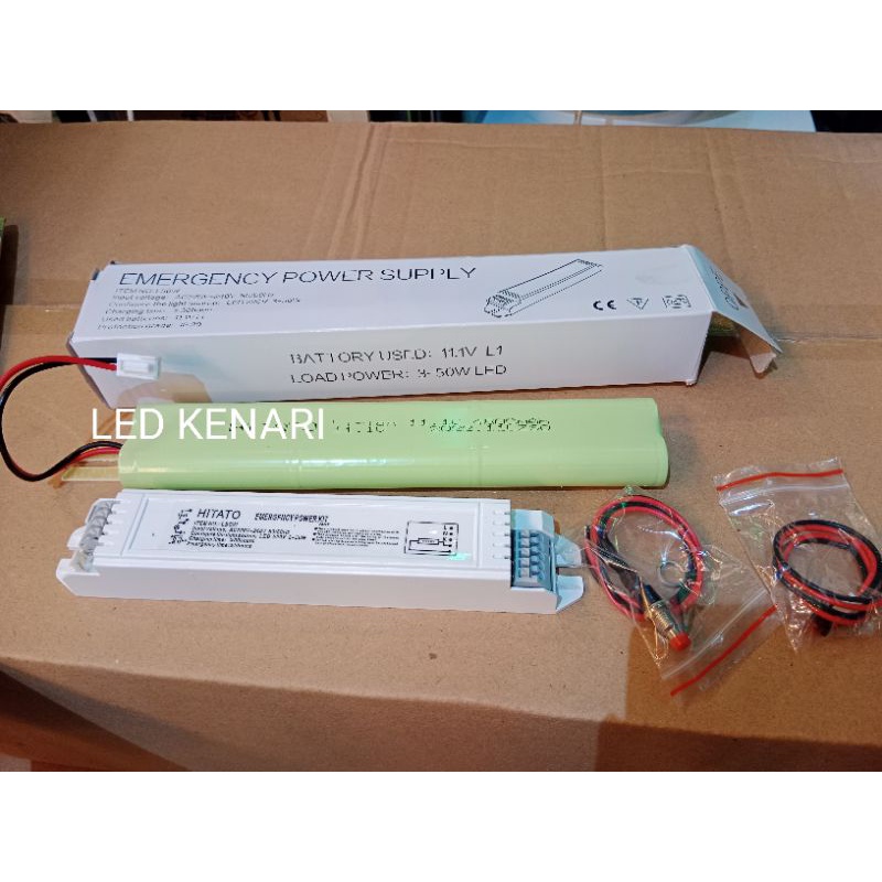 Jual Battery Emergency tl t8 led power pack trafo adaptor emergency 3w ...