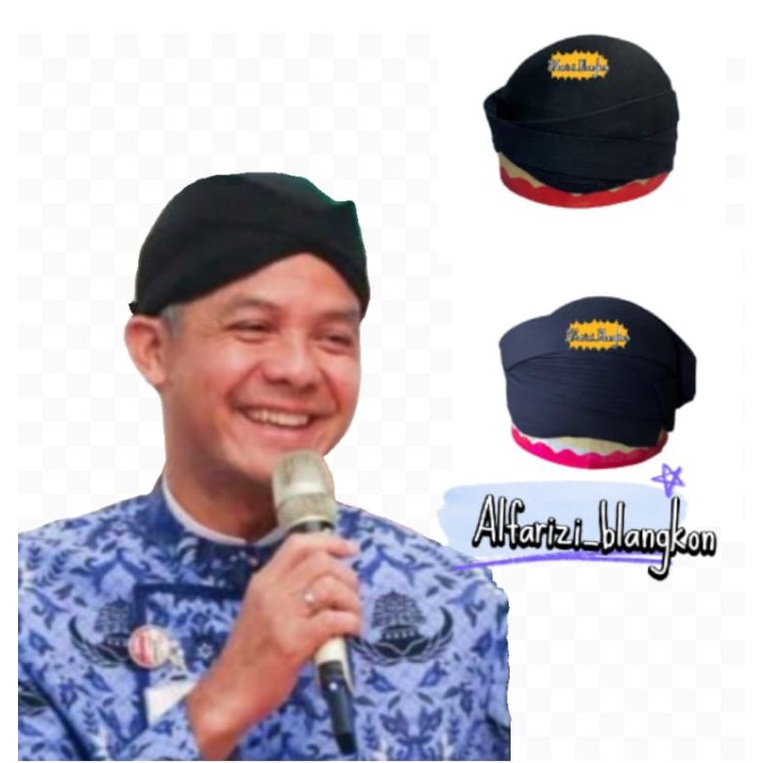 Jual #(PROMO BONUS PLONCO/WADAH BLANGKON) BLANGKON PAK GANJAR PRANOWO ...