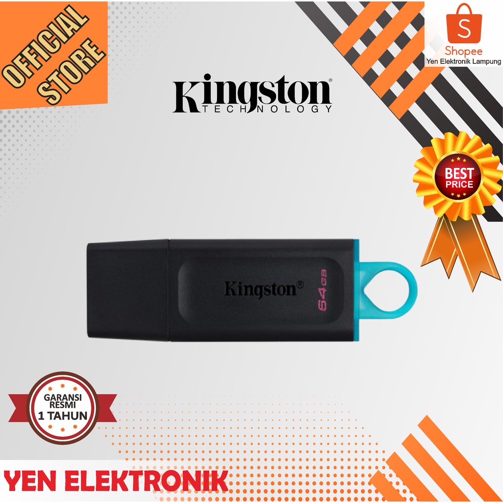 Jual Flashdisk KINGSTON USB 3.2 DataTraveler Exodia 64GB/32GB | Shopee ...