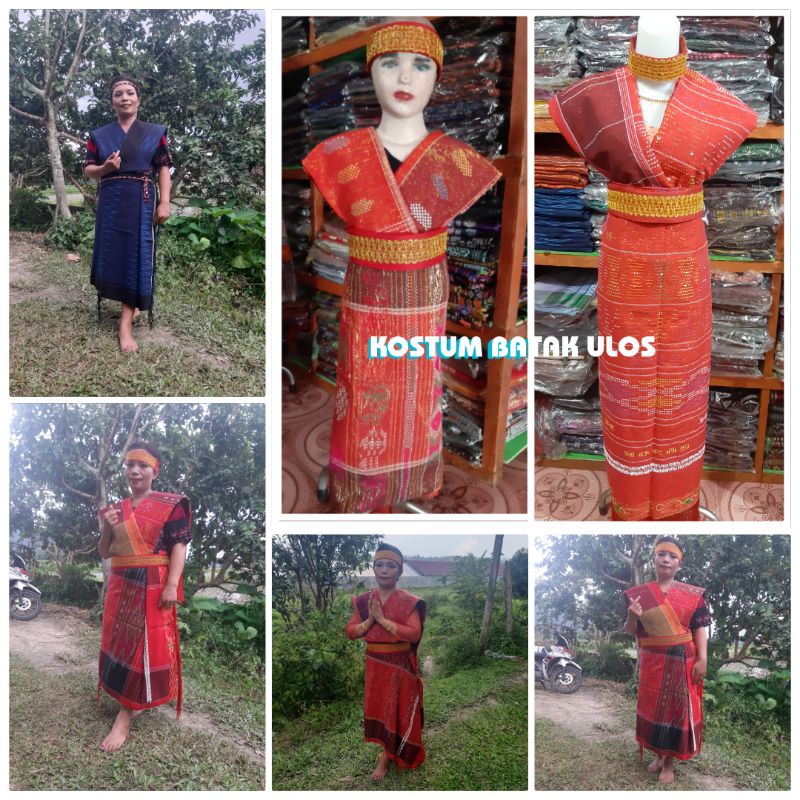 Jual Set Wanita Pakaian Adat Batak Toba Kostum Etnik Nauli | Shopee Indonesia
