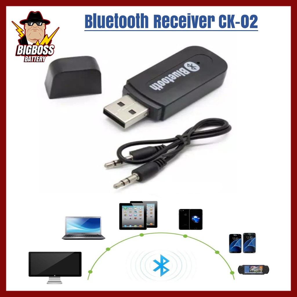 Jual Bluetooth ReceiverJack Audio 3,5mm Ck02 Car Mobil bluetooth usb ...