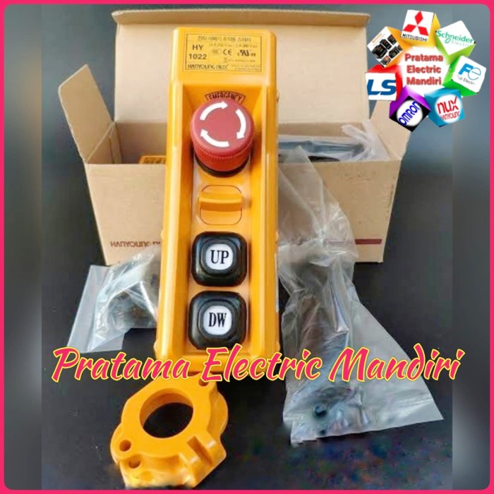 Jual Hanyoung Nux Hoist Push Button Switch Hy-1022Sb 250Vac 6A Hy ...