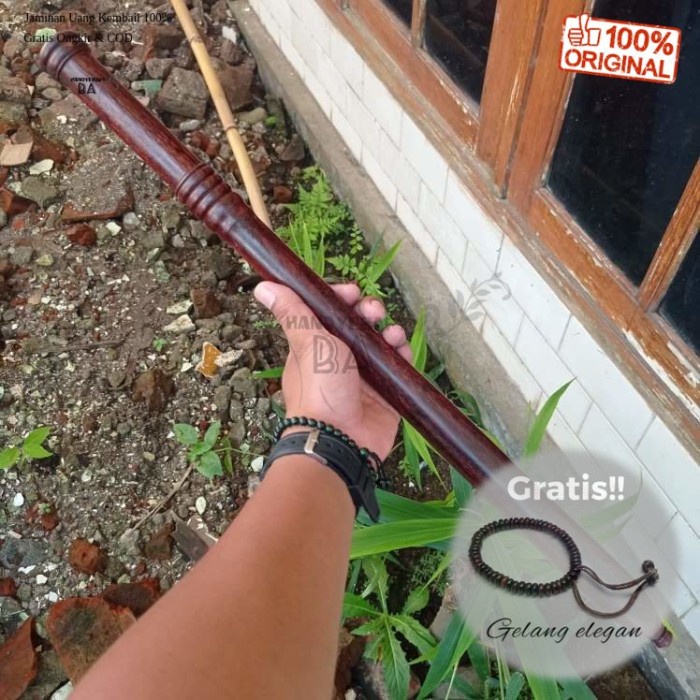 Jual gagang tombak landeyan kayu galih asem ori panjang 60 cm | Shopee ...