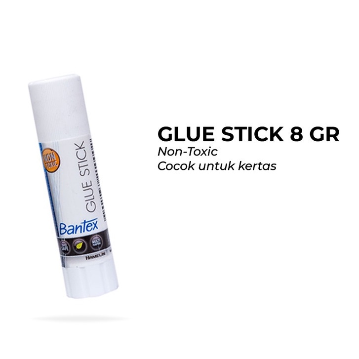 Jual Bantex Glue Stik Lem Kertas Perekat 8gr | Shopee Indonesia