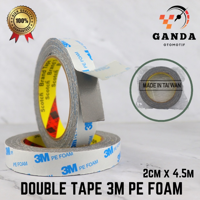 Jual DOUBLE TAPE 3M PE FOAM SOLASI BB BUSA 23MM × 4,5M HIGH QUALITY | Shopee Indonesia