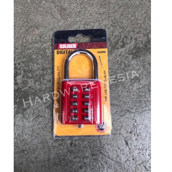 Jual [N(1)W ♫♪] Kunci Gembok Kombinasi Pin Nomor Kombinasi Pagar ...