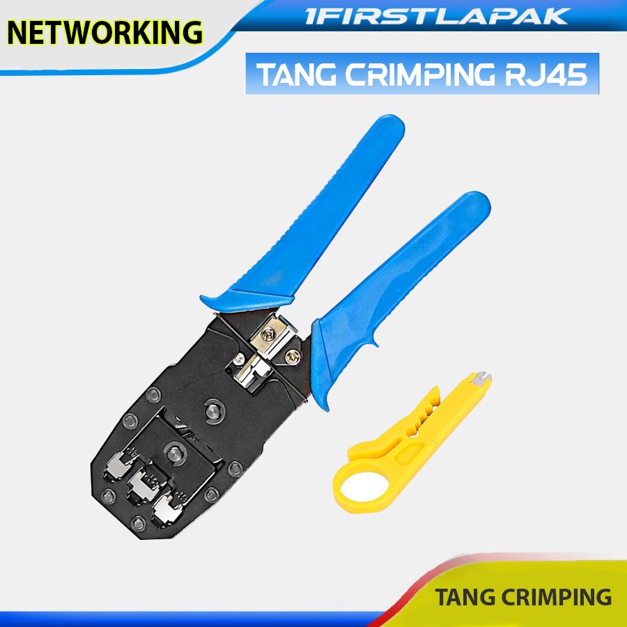 Jual Tang Crimping Tang RJ45 Crimping Tools Kabel LAN | Shopee Indonesia
