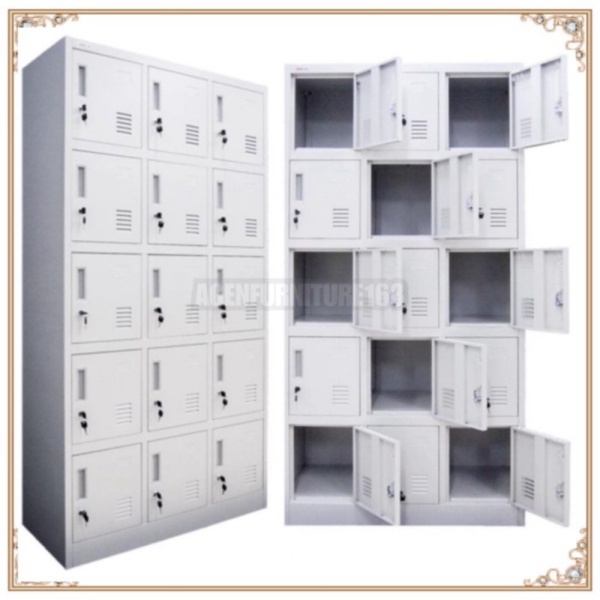 Jual Unik limited stock Locker Cabinet Besi 15 Pintu SAP LK 015 26SZ2 ...