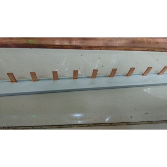 Jual Insu Rel Mcb Sisir / Busbar Mcb 1P 63A 1Meter Panel Accessories ...