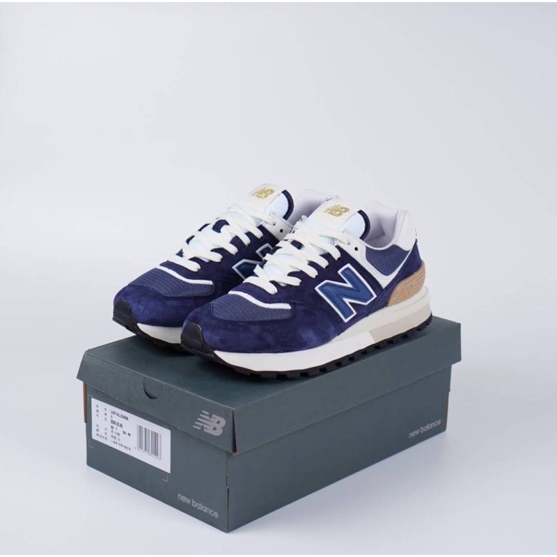Jual Sepatu Sneaers NB New Balance U574LGBB Navy White | Shopee Indonesia